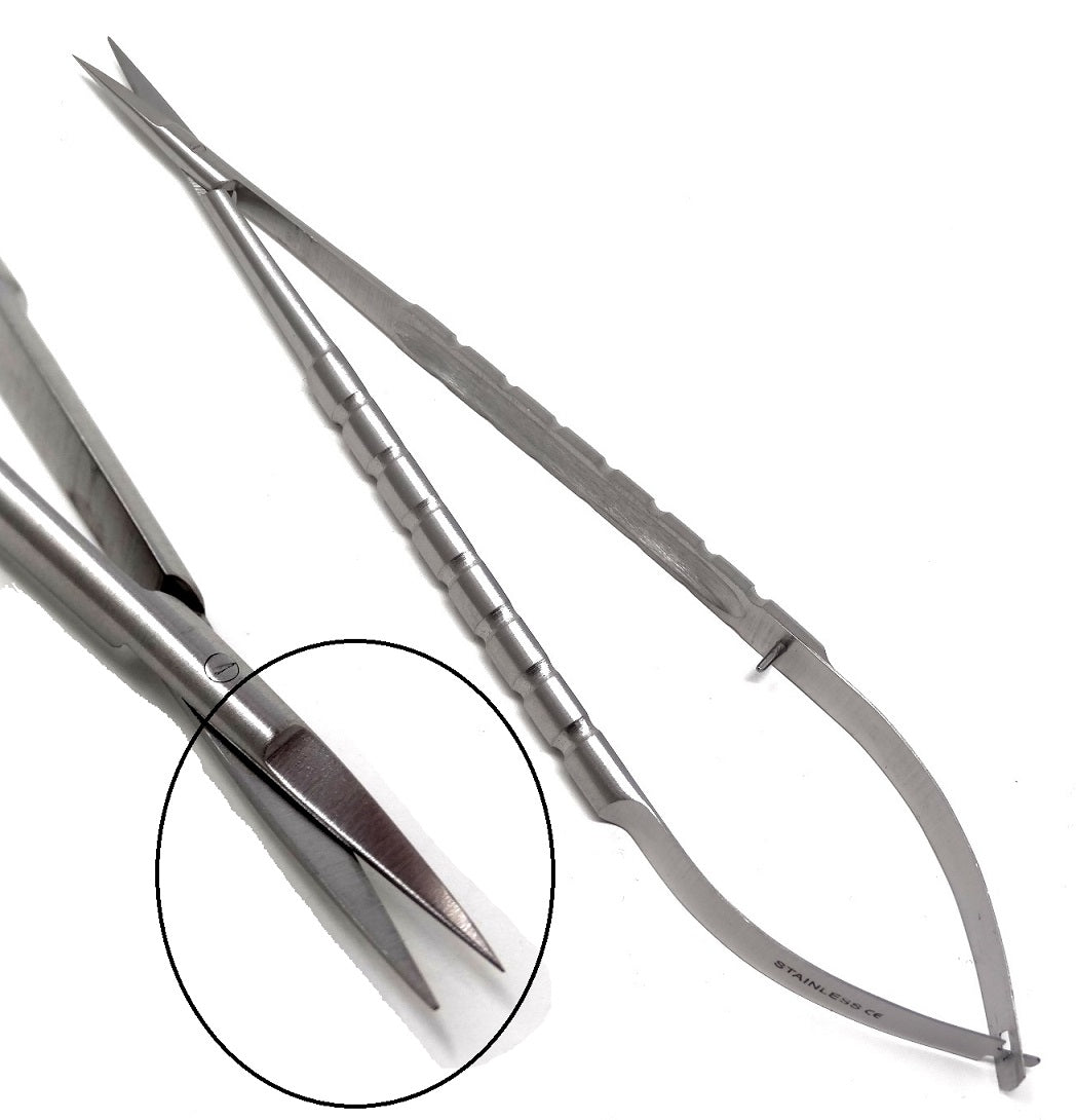 Castroviejo Micro Scissors 7" Straight, Round Handle – A2ZSCILAB