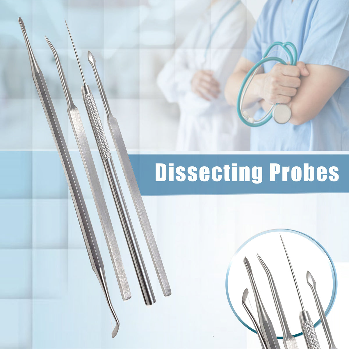 45 Pcs Comprehensive Lab Dissection Kit for Instructors & Student With ...